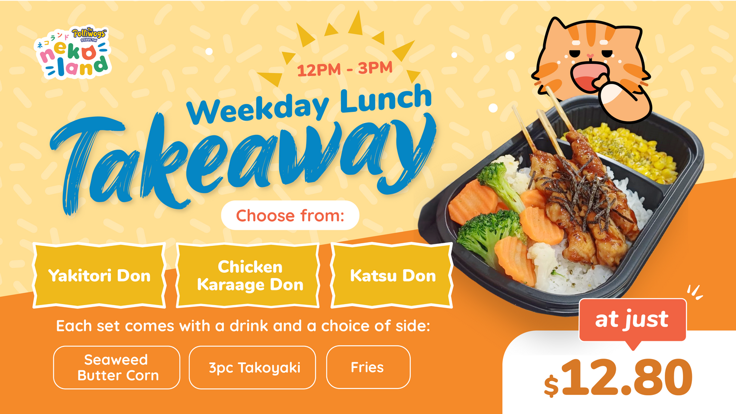 Weekday Lunch Takeaway Deal – Nekoland
